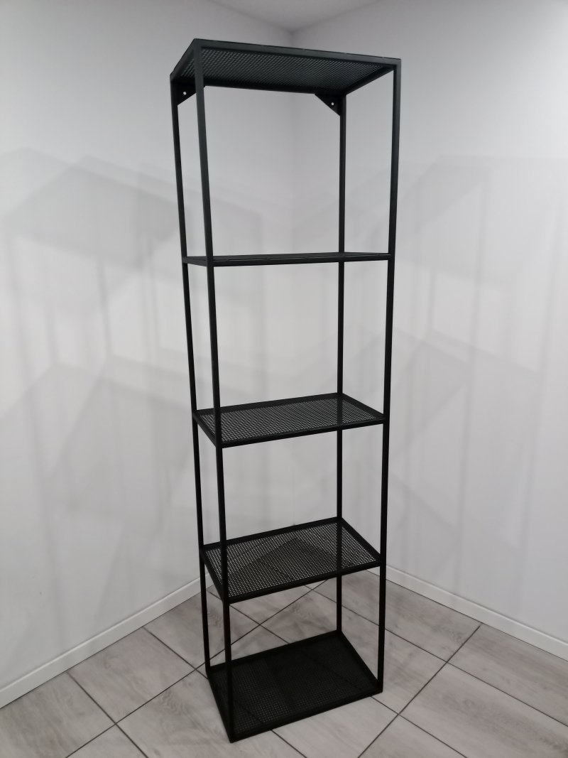 Regał stalowy LOFT z blachy perforowanej 180cm